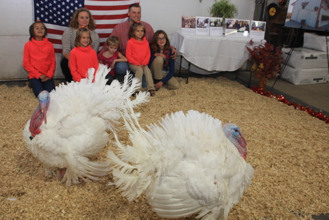 Iowa Turkeys Carry on National Thanksgiving Tradition | Darcy Maulsby